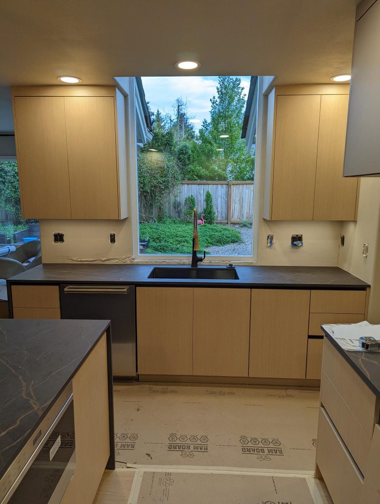 Redmond Kitchen Cabinets Project - Seattle Cabinets, Inc.